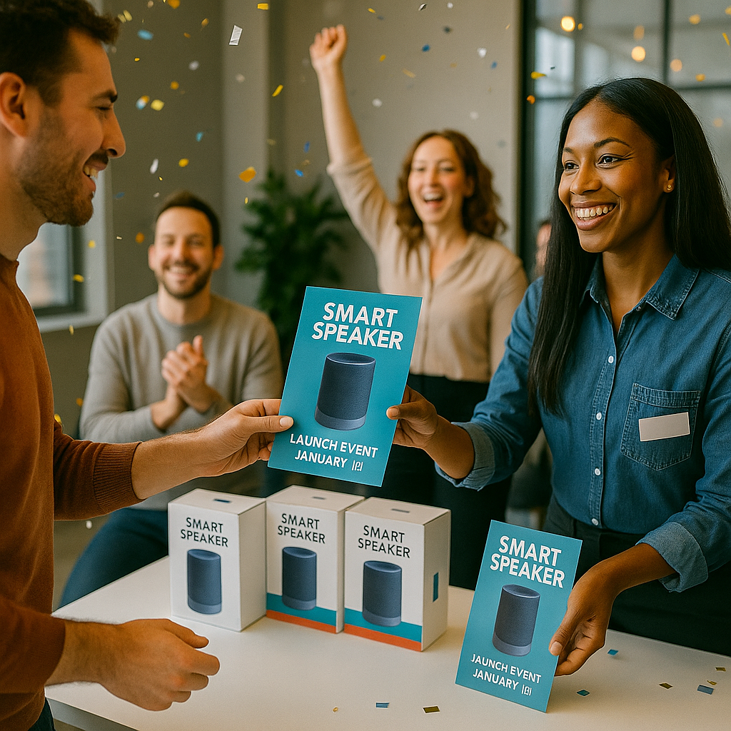 Flyers for Product Launches: How to Build Buzz and Drive Sales From Day One — Flyer Canada